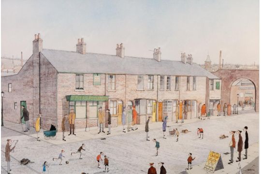 G W BIRKS ARTIST SIGNED LIMITED EDITION COLOUR PRINT Talent Spotters ...