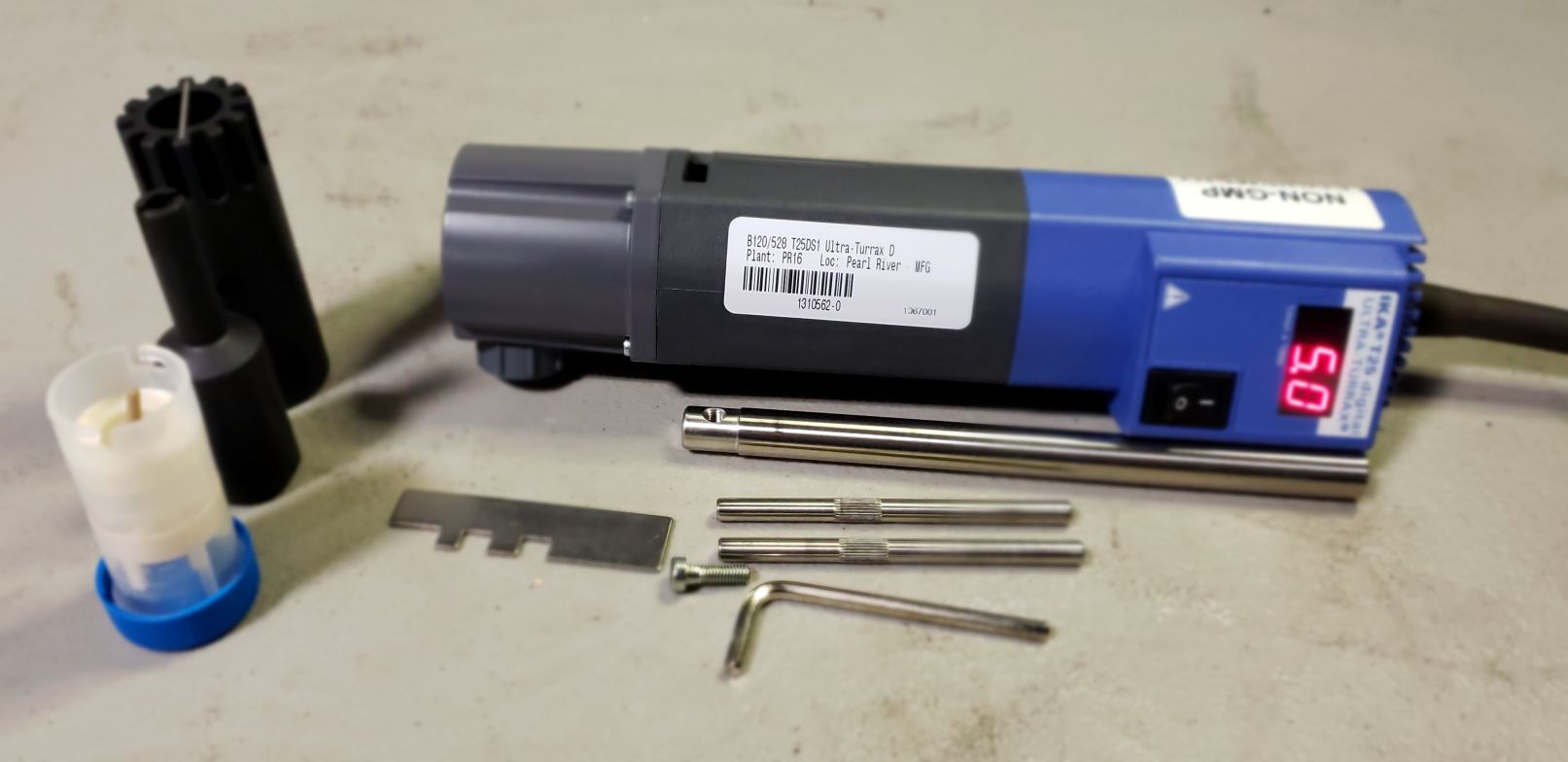 IKA T25 digital Ultra-Turrax Handheld homogenizer/mixer, 1/min x 1000 ...