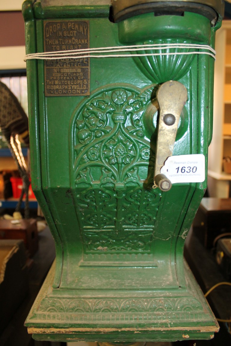 Late 19th / early 20th century Penny in the Slot 'What the Butler Saw ...