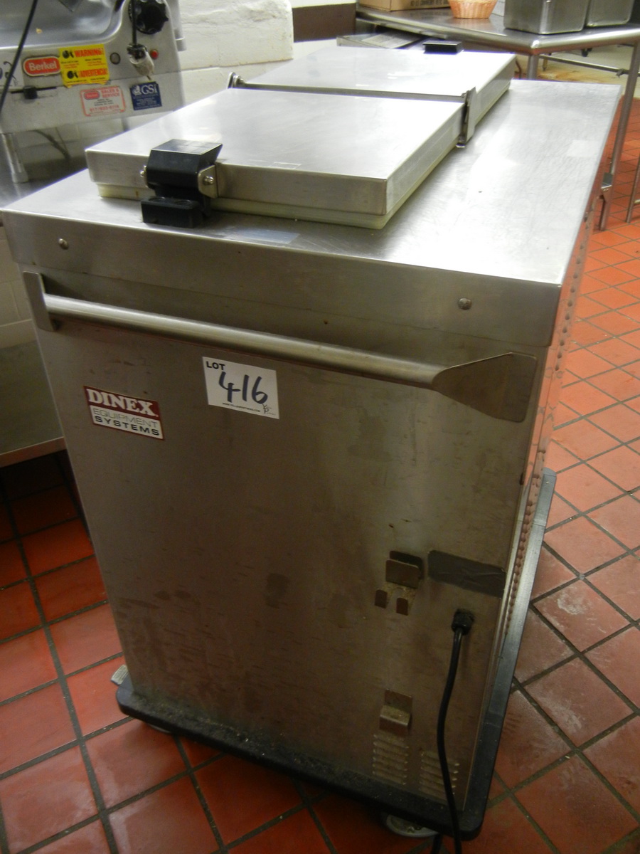 DINEX TSBH2DV PLATE WARMER/DISPENSER