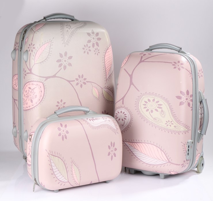Radley suitcase set, consisting of large suitcase, small suitcase ...
