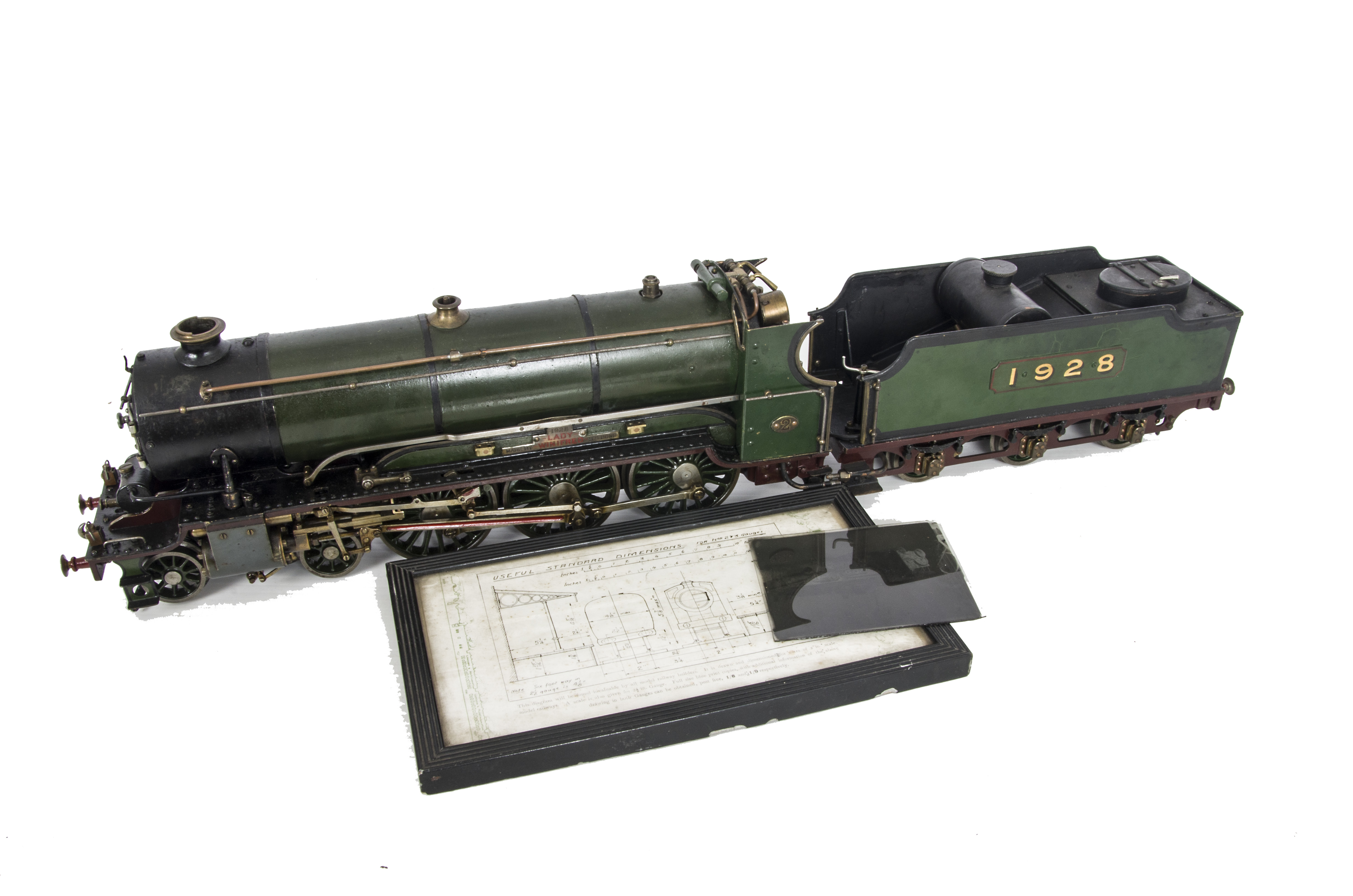 A Scratchbuilt Gauge I Live Steam Spirit-fired Freelance 4-6-0 ...