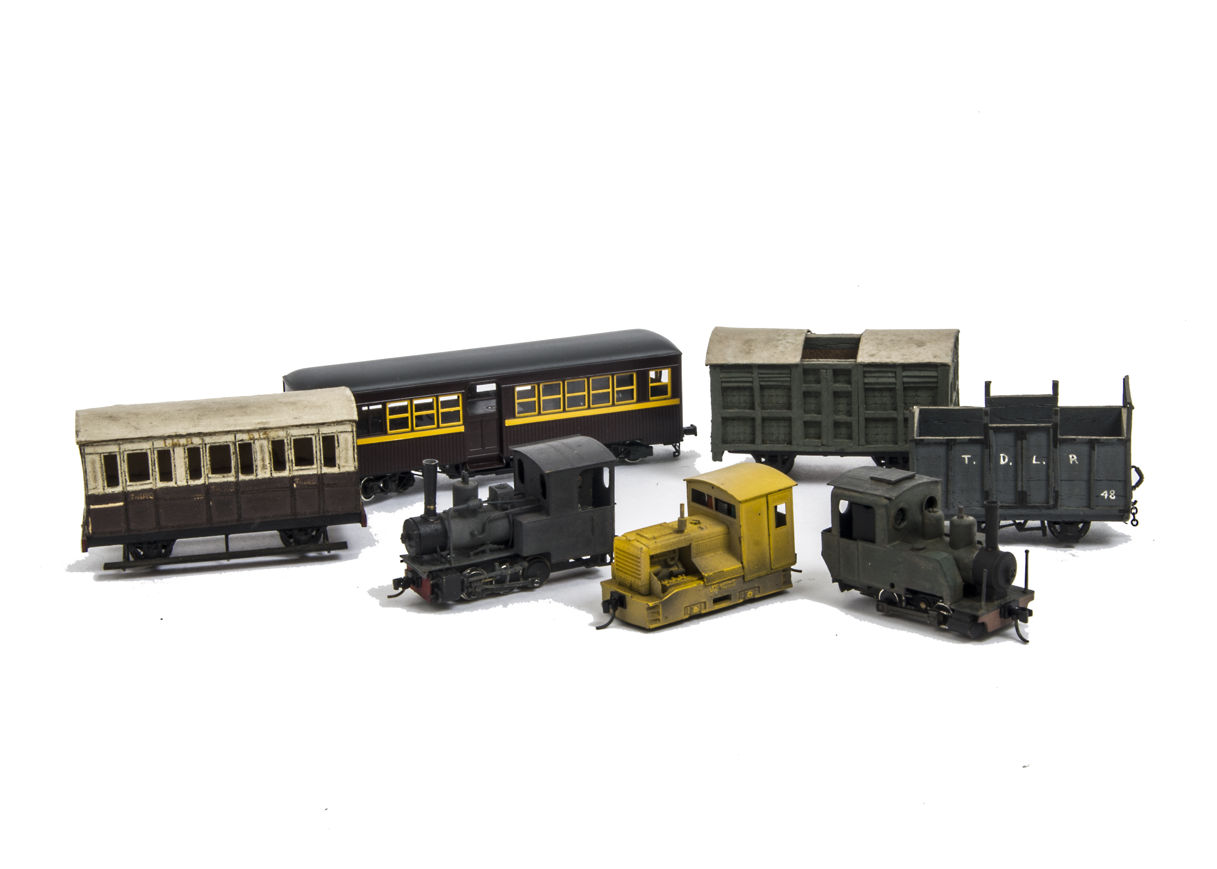 Joe Works 009 Gauge Railcar and other Locomotives and Rolling Stock ...