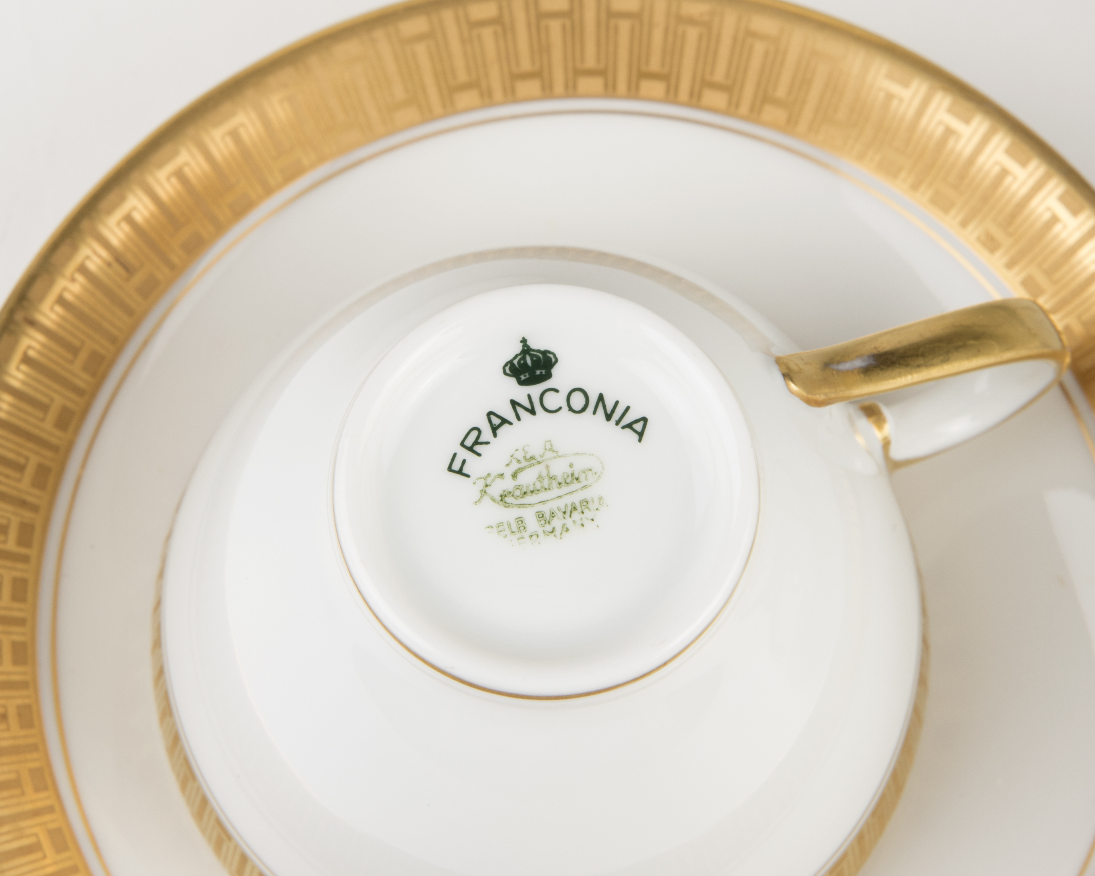 Each with maker's marks: Franconia / Krautheim / Selb Bavaria / Germany ...