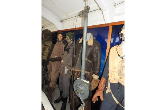 A WW2 US Navy portable bomb hoist mark VII to lift half a ton