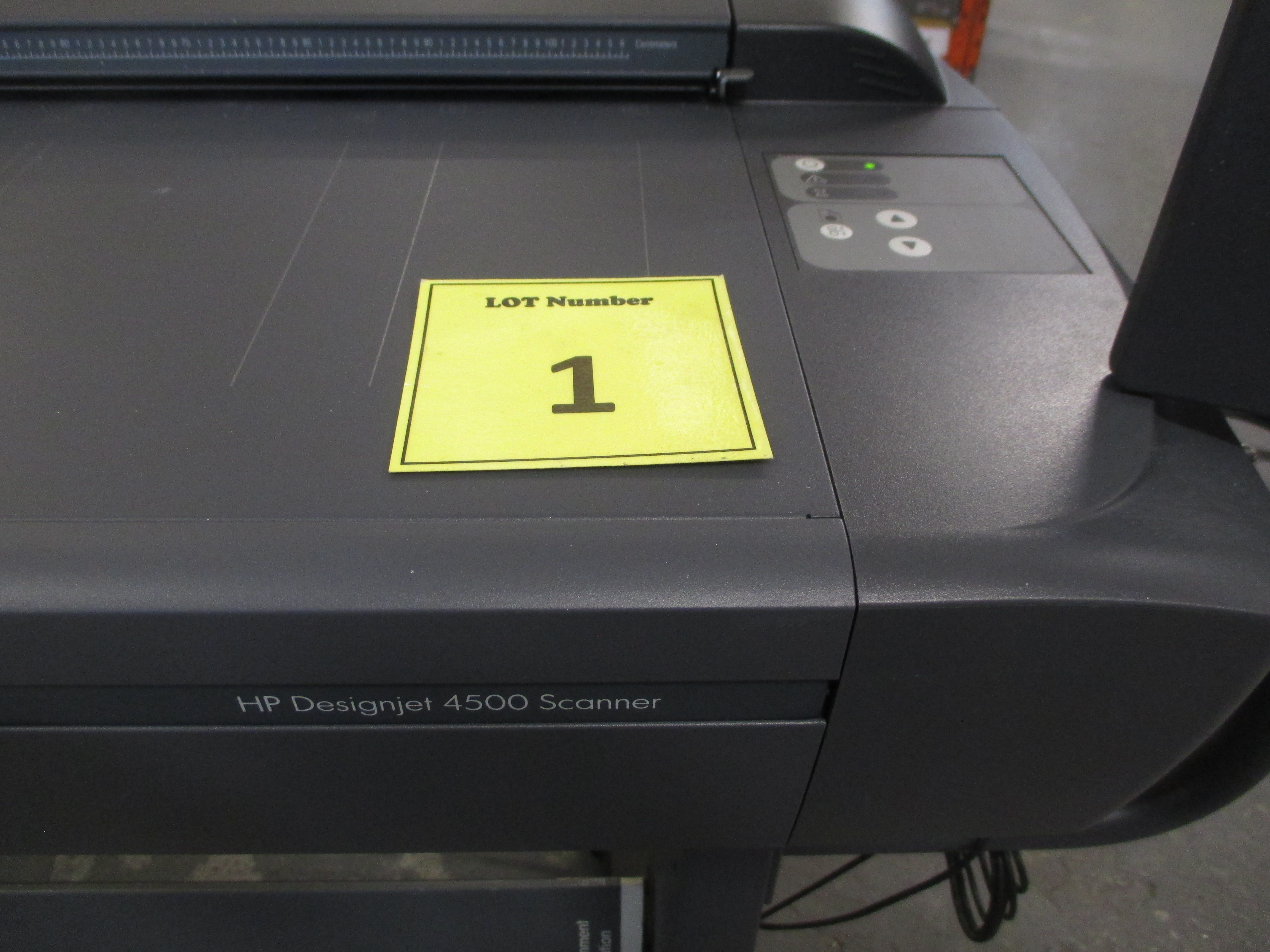 HP DESIGNJET 4500 SCANNER MODEL Q1277A COMPLETE WITH CTX5 CONTROLLING ...