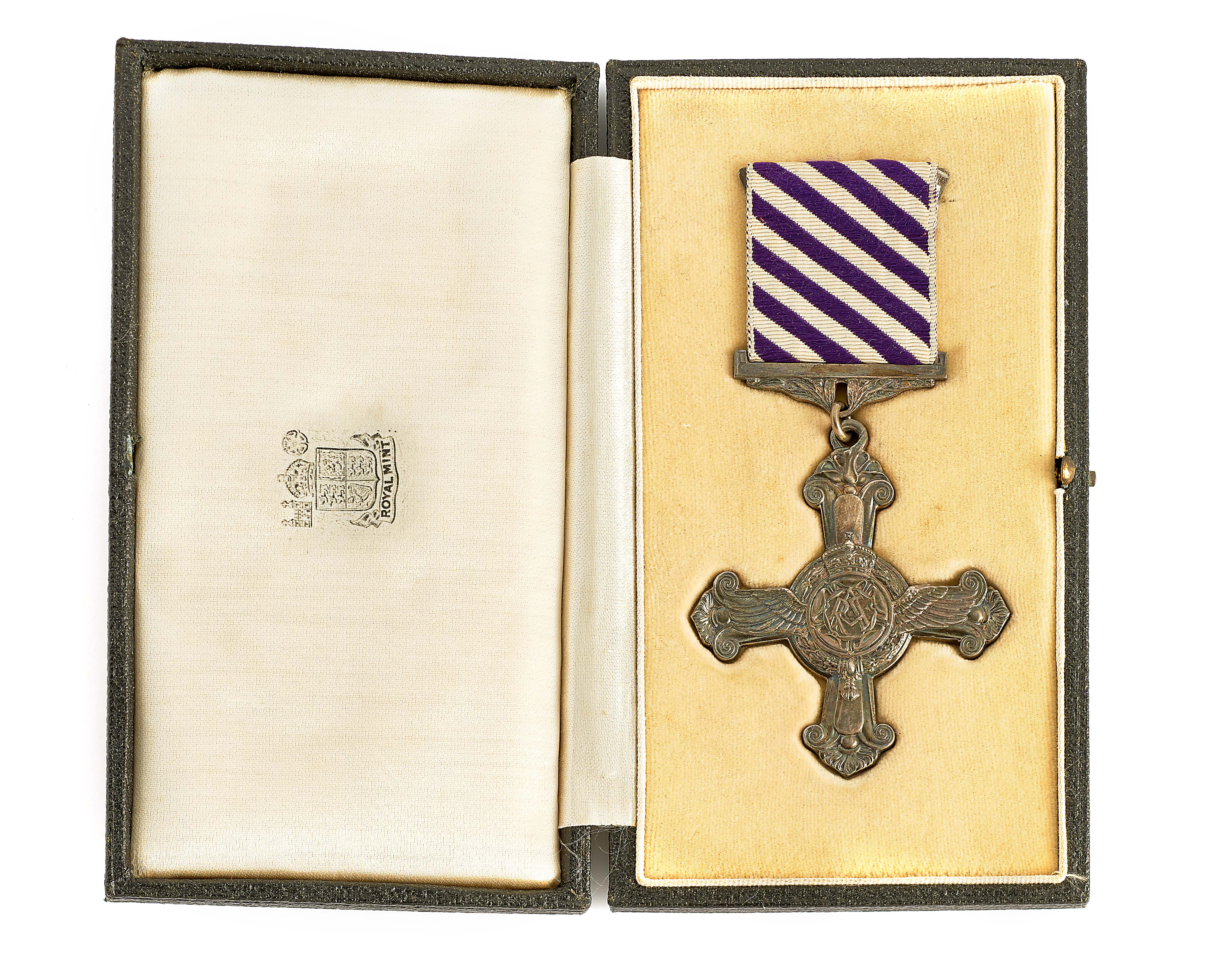 WW2 RAF Royal Air Force 1943 Distinguished Flying Cross (DFC). A good ...