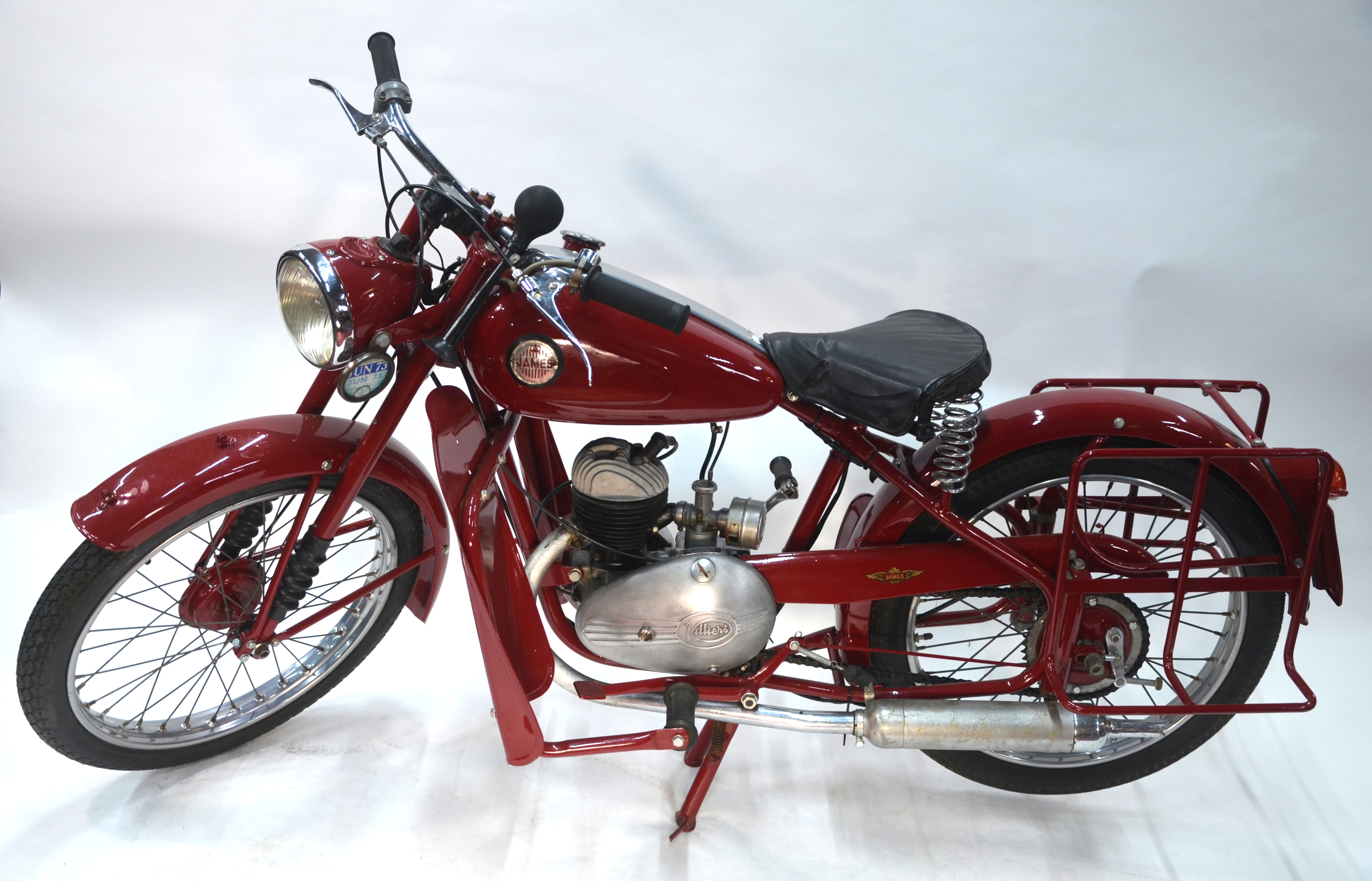 James Cadet 125 cc motorcycle, frame no. J5 008955, engine no. 618A ...