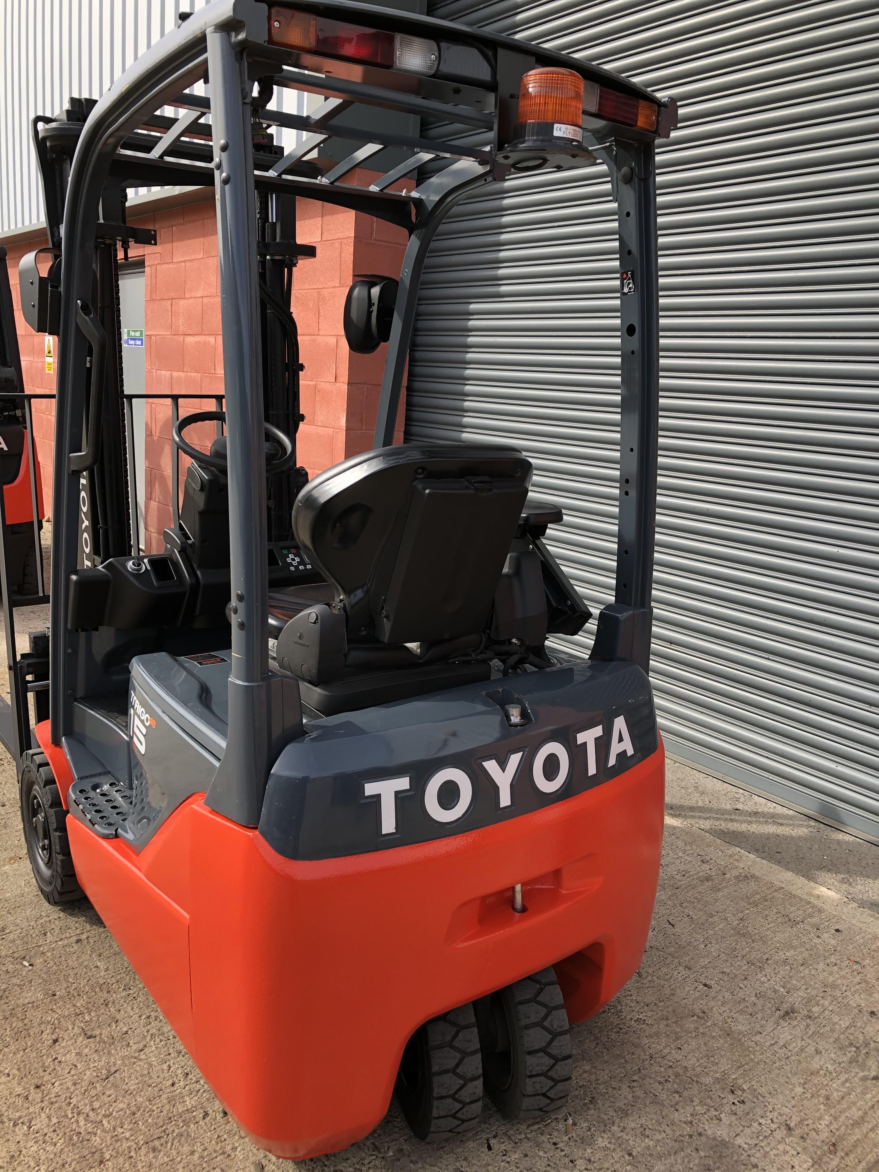 Toyota Electric Counterbalance FLT 2016 Refurbished Toyota 8FBE15T ...
