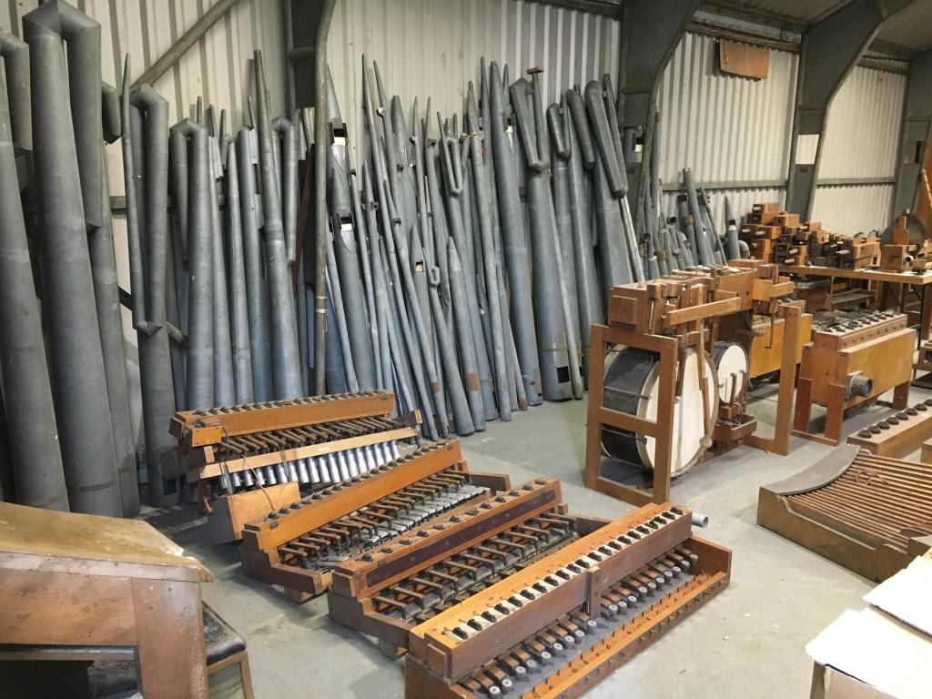 AN ENGLISH CINEMA ORGAN BY THE JOHN COMPTON ORGAN CO, C1930 the three ...
