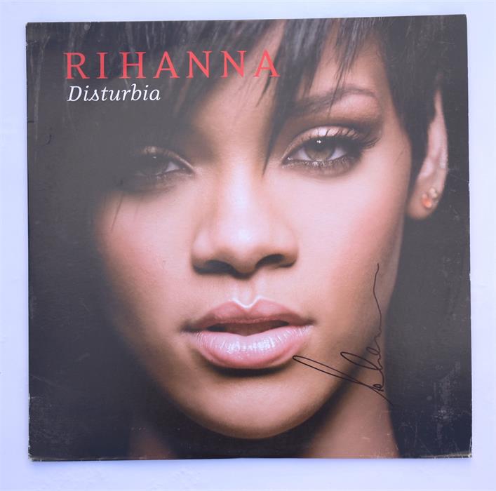 Rihanna USA, two signed promotion-only records for (djs) with picture ...