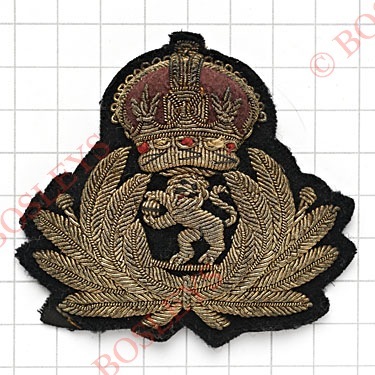 Cunard Shipping Line Officer’s bullion cap badge.Design as 1902-52 ...