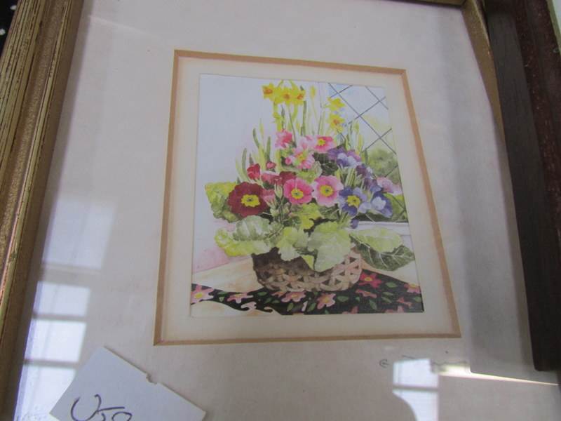 3 miniatures including River Wye signed Fiona Odle, Emma Daniels Bac ...