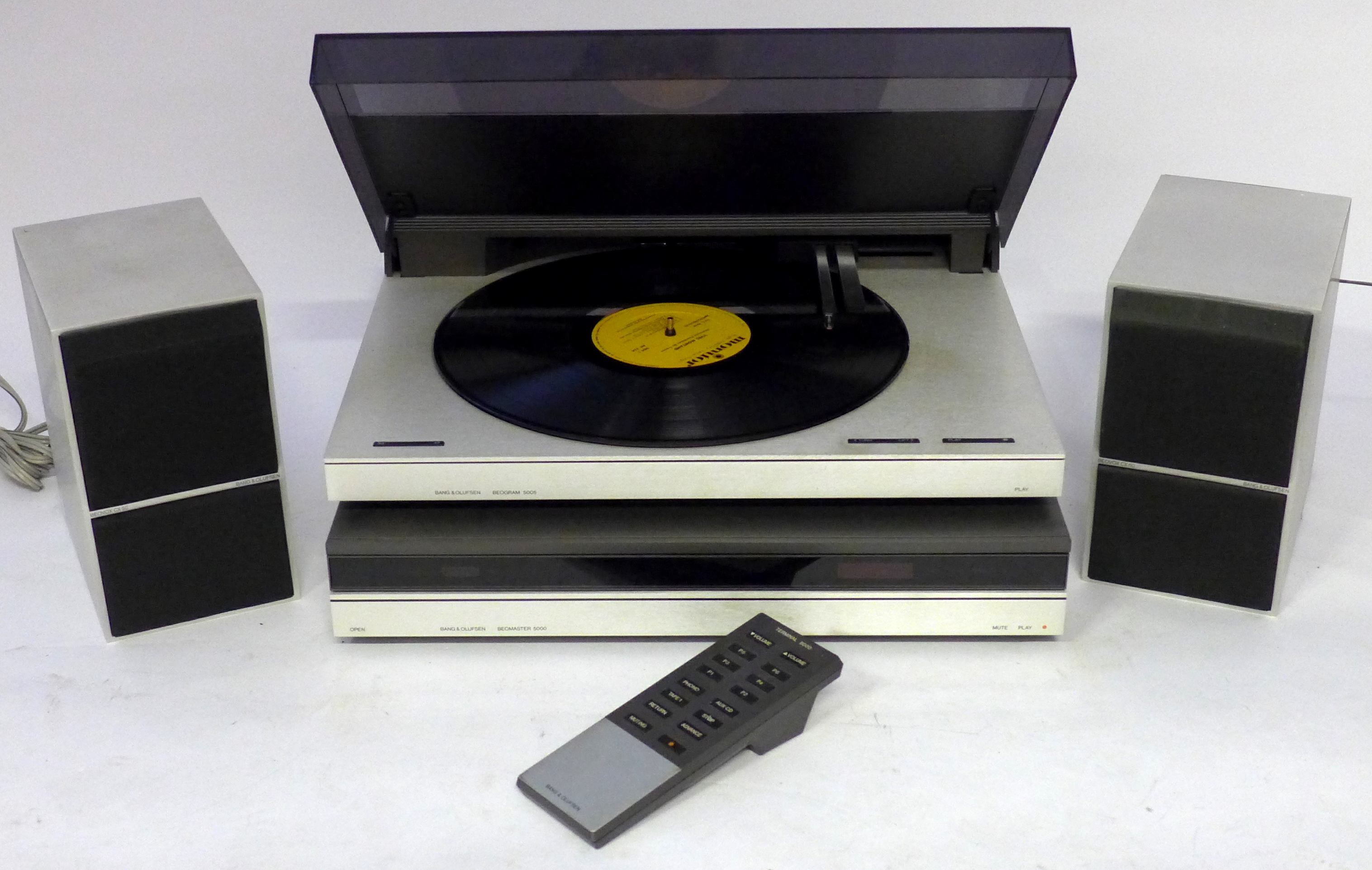 Bang & Olufsen System Includes the Beogram 5005 and Beomaster 5000 and ...