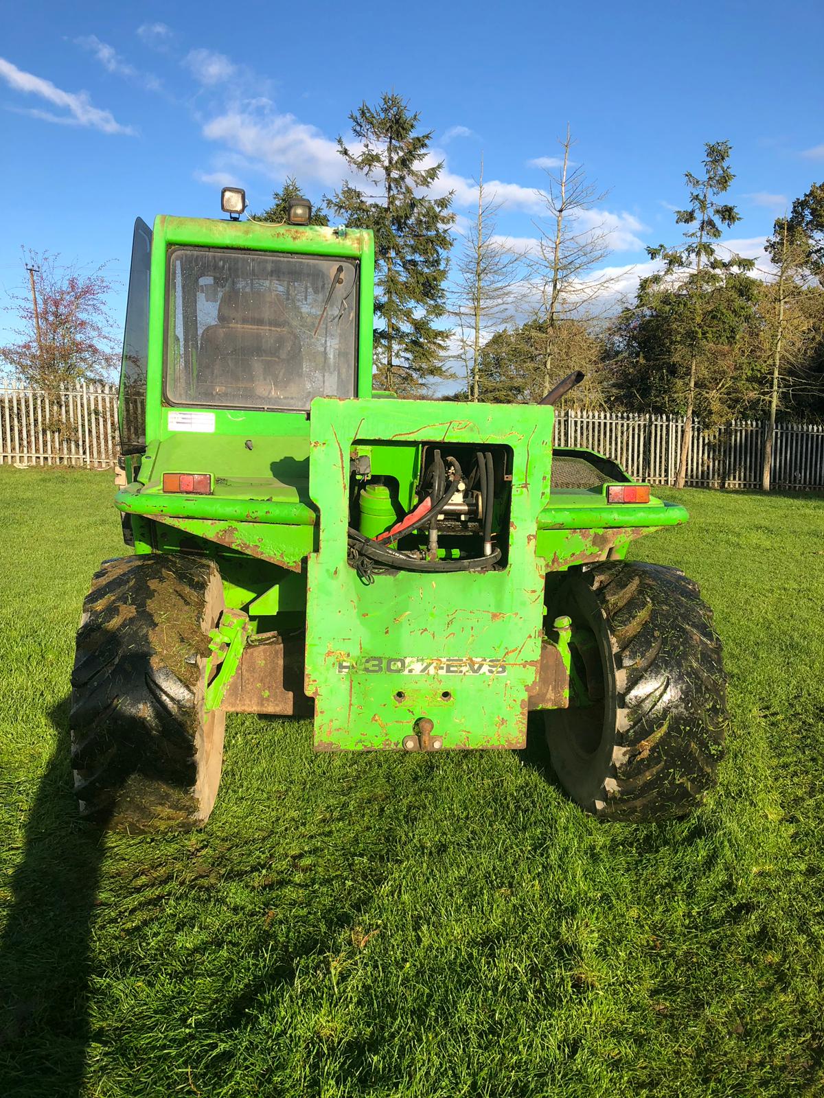DS - 1995 MERLO P 30.7 EVS GREEN TELEHANDLER 3 TONNE CAPACITY *PLUS VAT ...