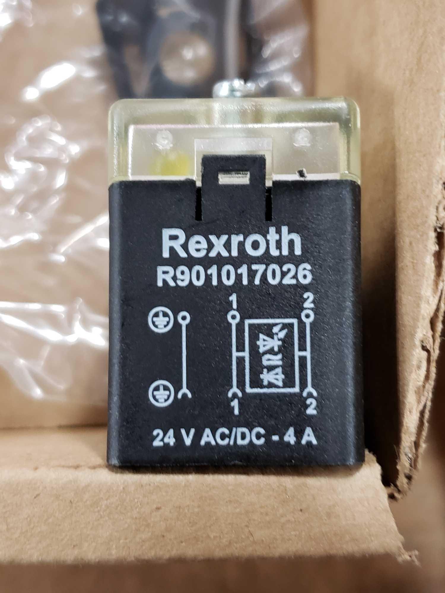 Qty 6 - Rexroth 24v AC/DC plug interface model R901017026. New as ...