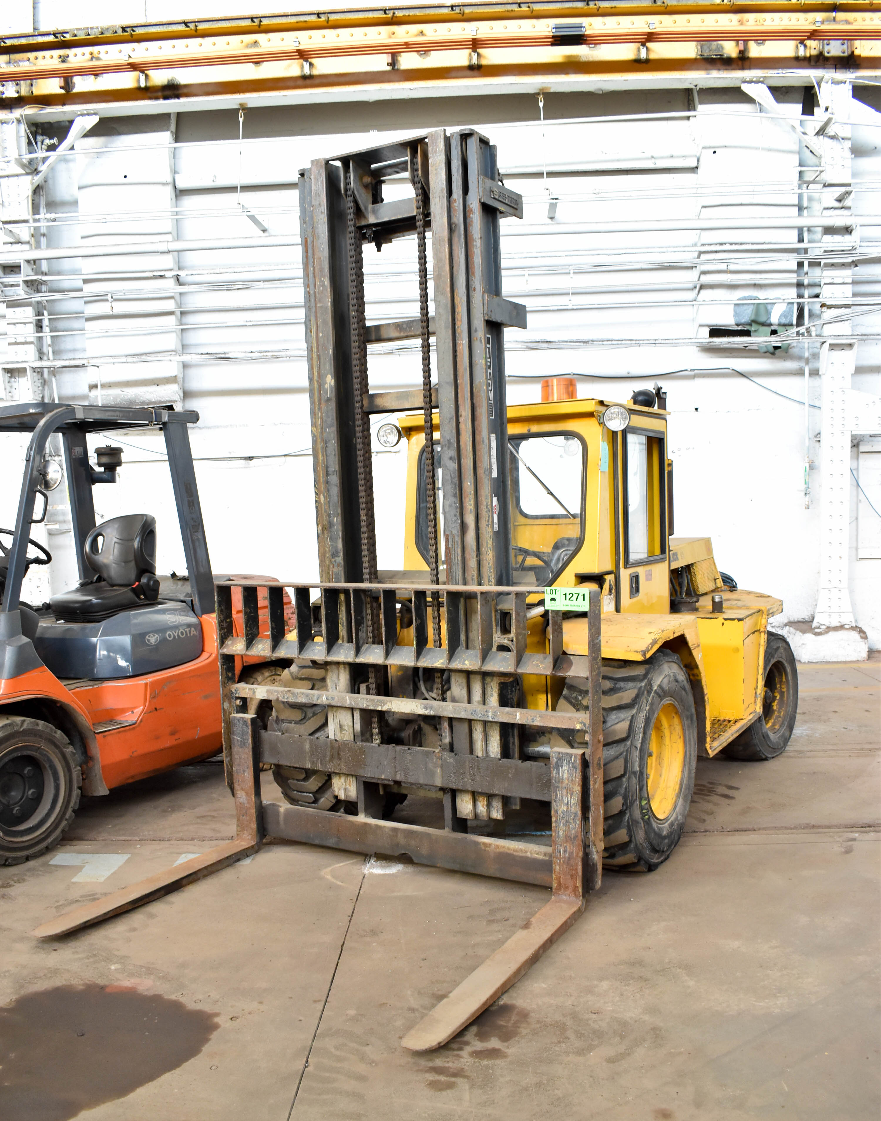 SELLICK SG60 6,000 LBS CAPACITY OUTDOOR DIESEL FORKLIFT WITH 264" MAX ...