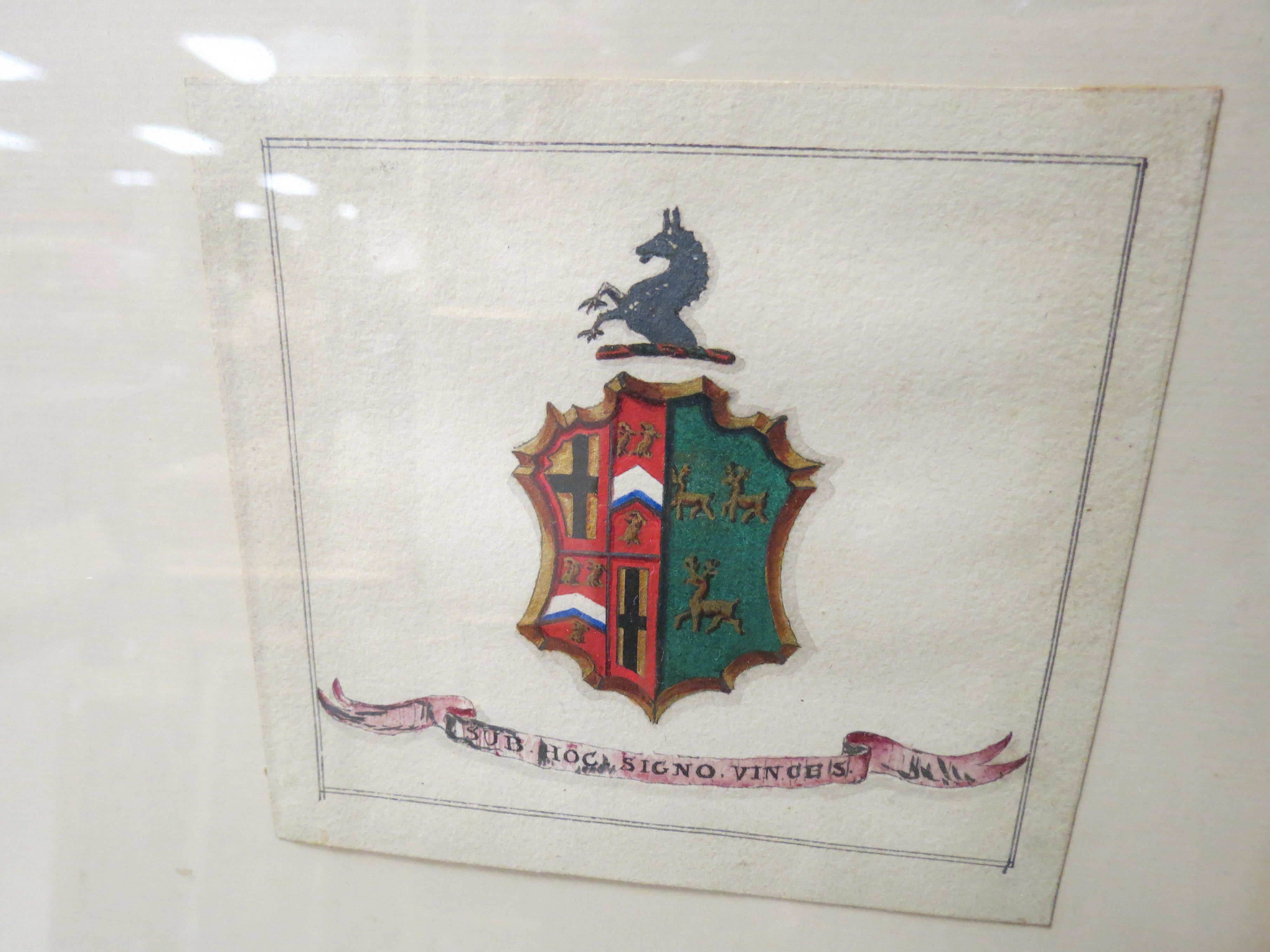 A Wesley family tree in ink 47 x 109cm, from AD 938 to present time ...