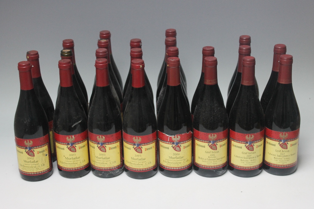 A COLLECTION OF 23 BOTTLES OF FERDINAND PIEROTH ROMANIAN MURFATLAR RED ...