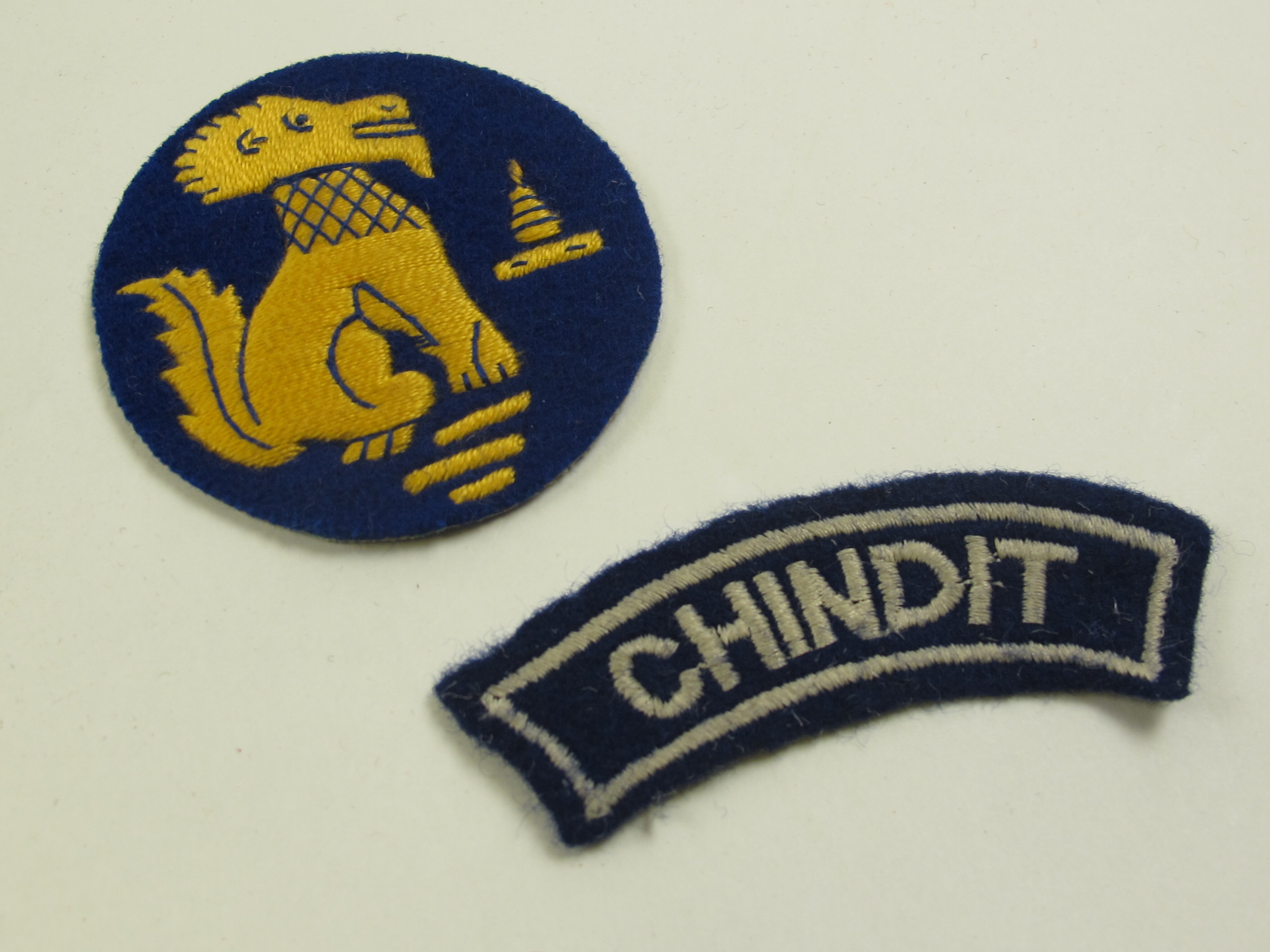 CHINDIT (3rd Indian Division) WW2 Embroided Formation Sign Badge and ...