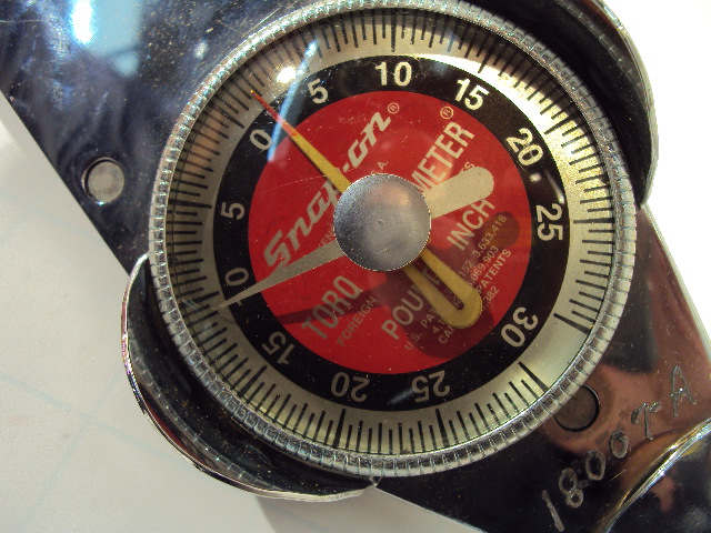 Snap-On TE3FUA 0-30 Inch Pound 1/4" Drive Torque Wrench