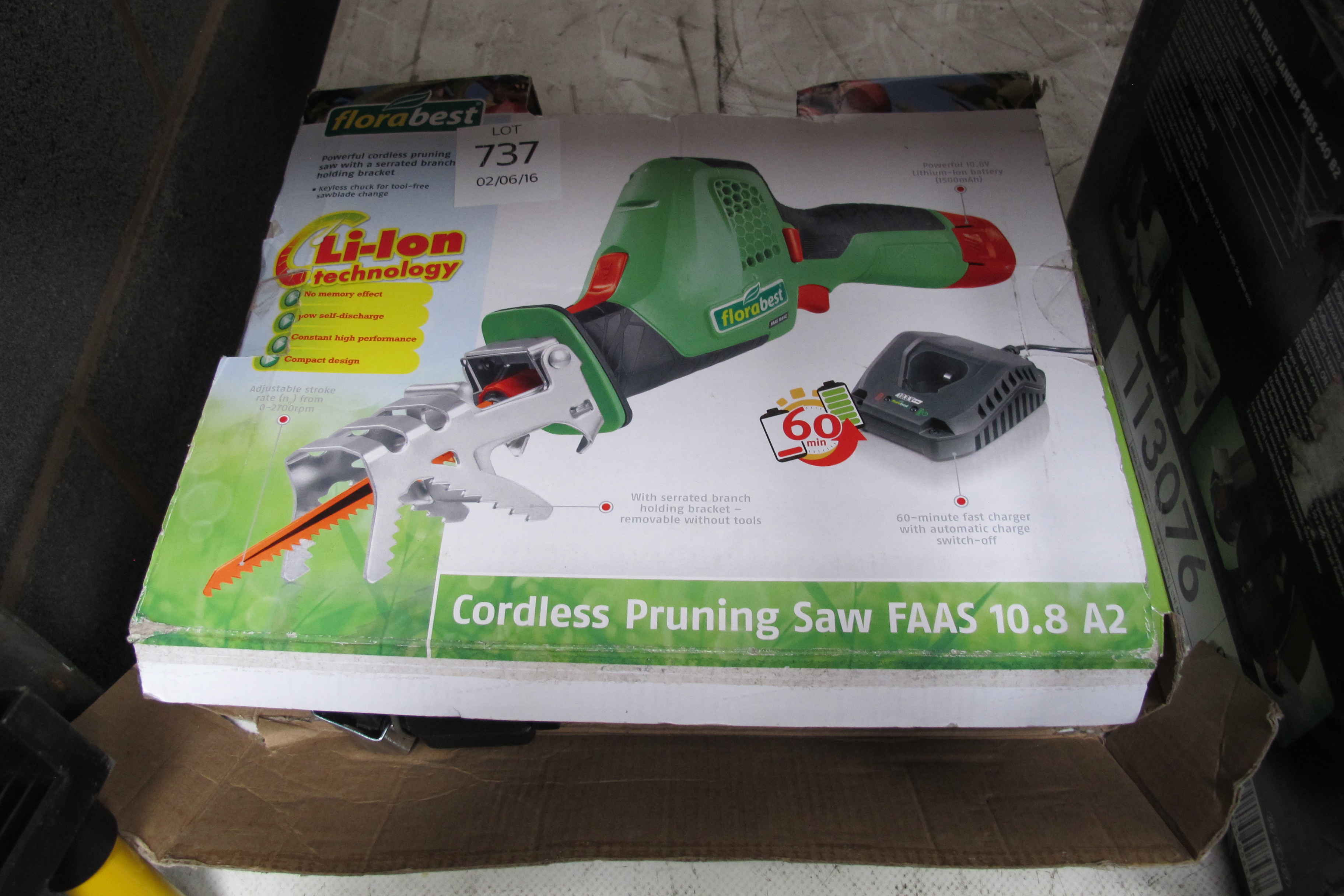 Florabest cordless pruning saw
