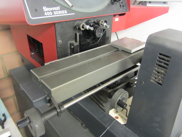 Starrett 400 Series Optical Comparator with Quadra-Chek 200 Controls ...