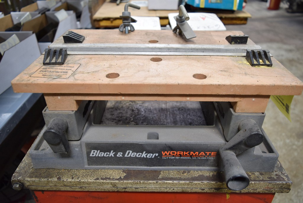 BLACK & DECKER WORKMATE MODEL 79-020 TITL TOP 16'' BENCH TOP WORK ...