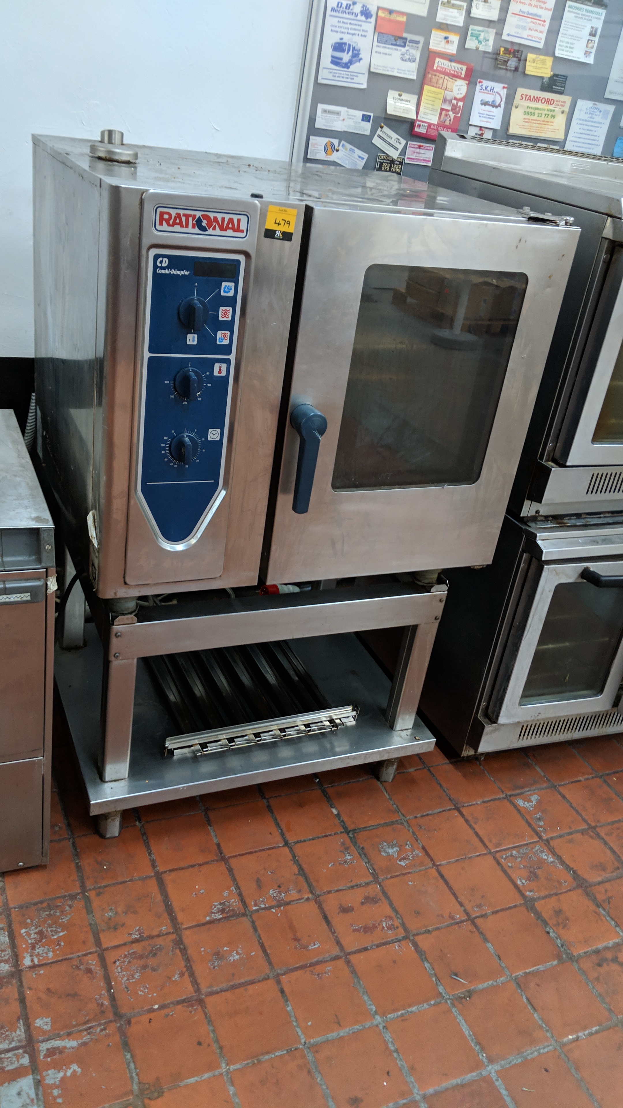 Rational CD Combi-dampfer oven type CD61, 6 grid, including dedicated ...