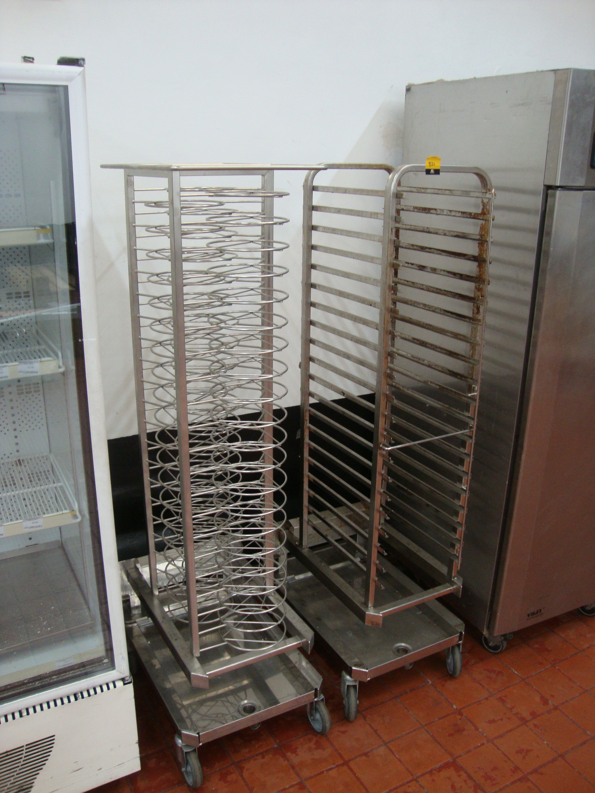 Pair of Rational oven tray racks
