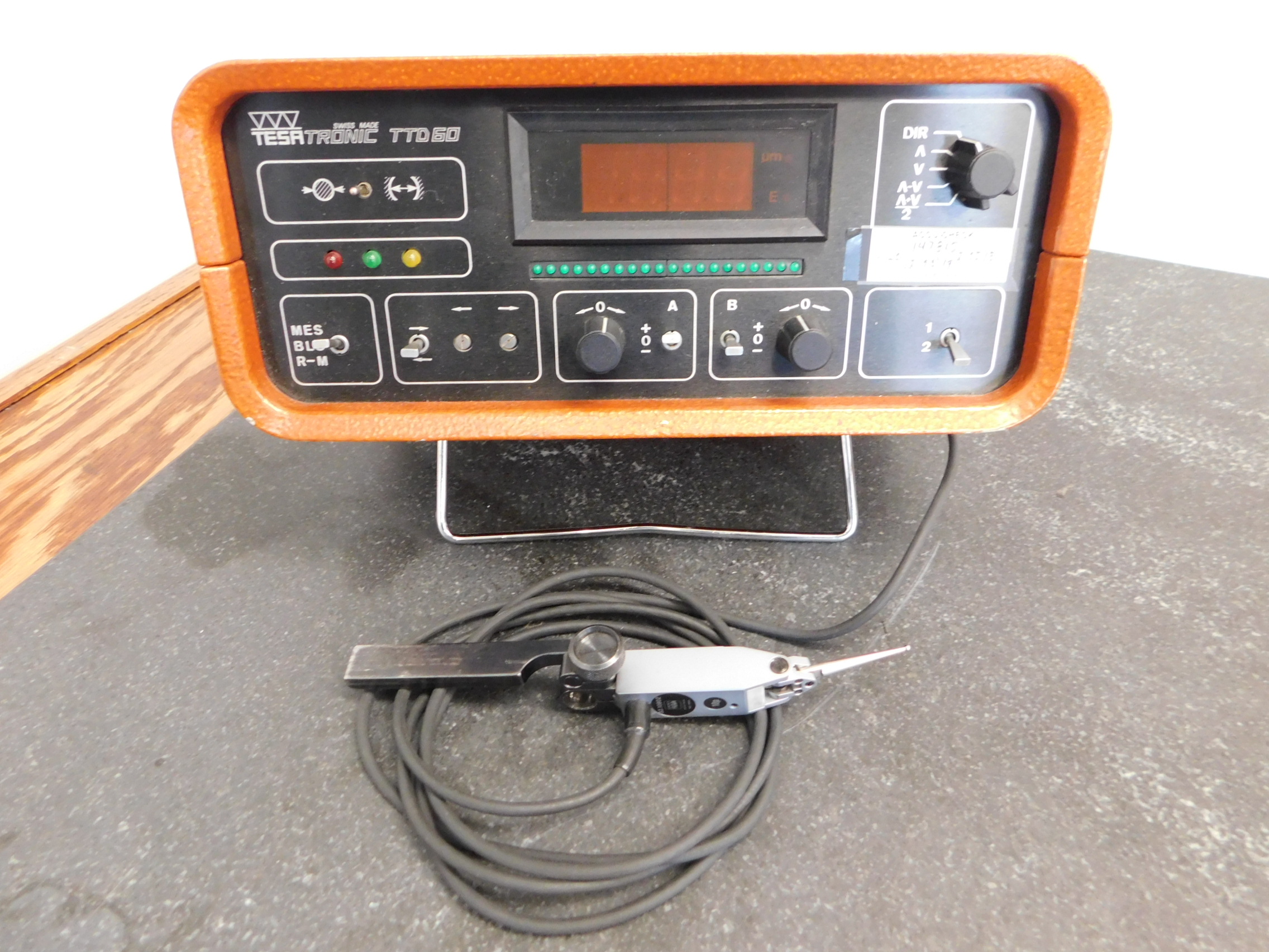 Tesa Tronic Model TTD60 Digital Indicator, .000010" Accuracy, with ...