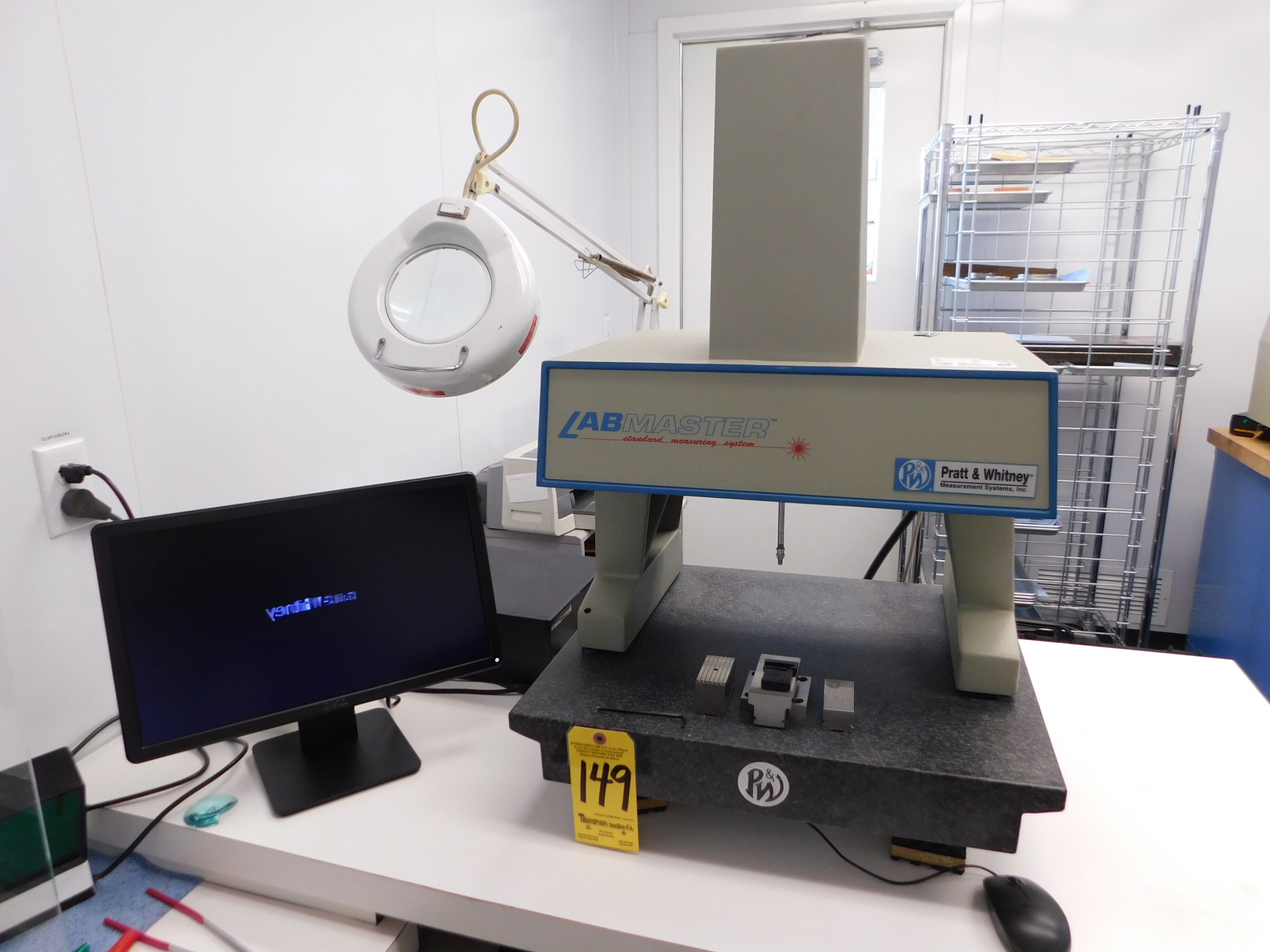 Pratt & Whitney Labmaster Model LMS-200 (U306617) Universal Measuring ...