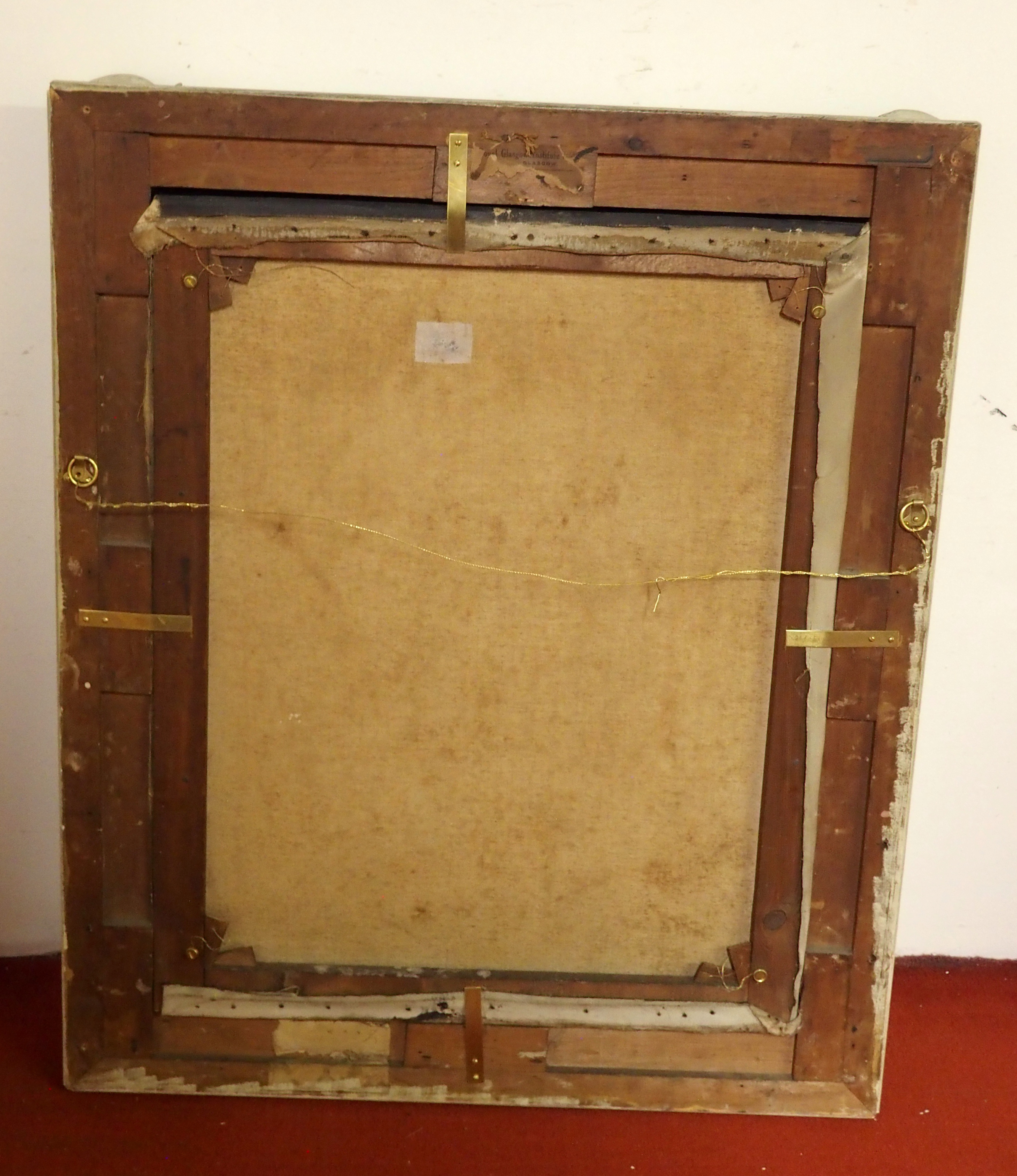 •ELEANOR ALLEN MOORE (SCOTTISH 1885 - 1955) SWEET WILLIAM Oil on canvas ...