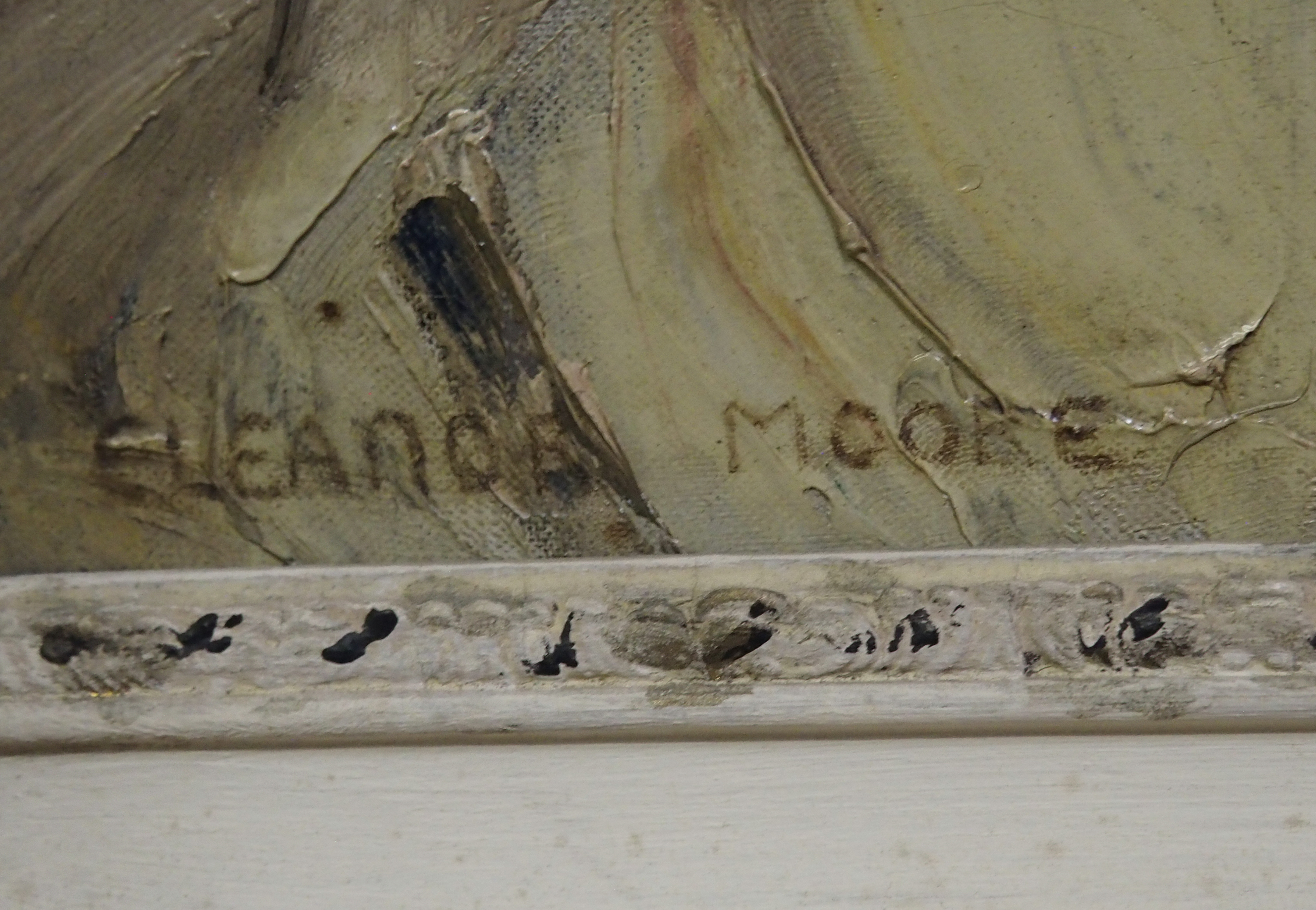 •ELEANOR ALLEN MOORE (SCOTTISH 1885 - 1955) SWEET WILLIAM Oil on canvas ...