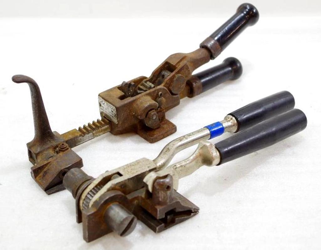[2] Ratcheting Steel Strapping / Banding Tools: Steel Binder A.J ...