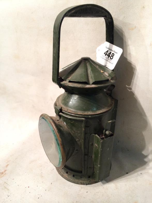 WW2 Dated Wakefields Railway Signal Lamp, Complete With Lenses and ...