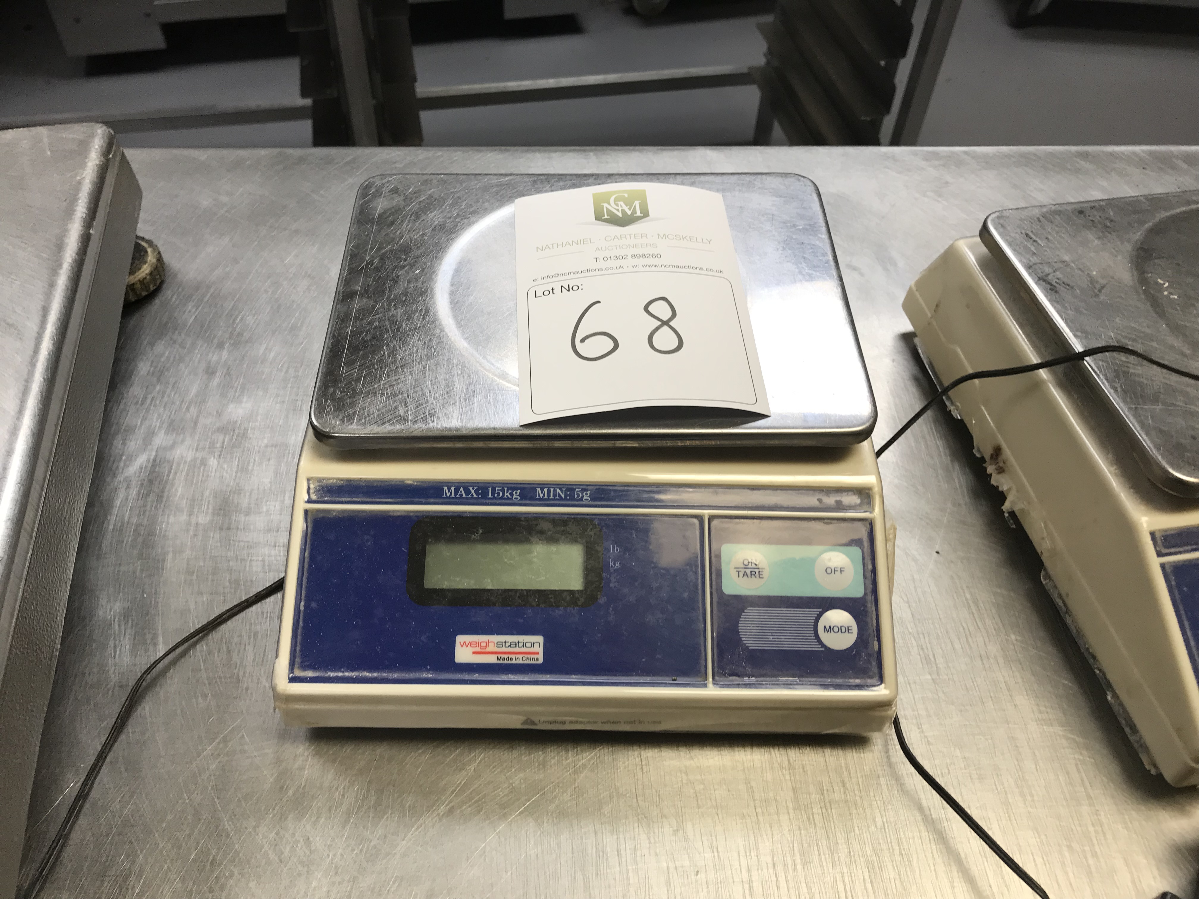 3x Small Weighing Scales Appraisal: Used Model/Serial No: Hours/Miles ...