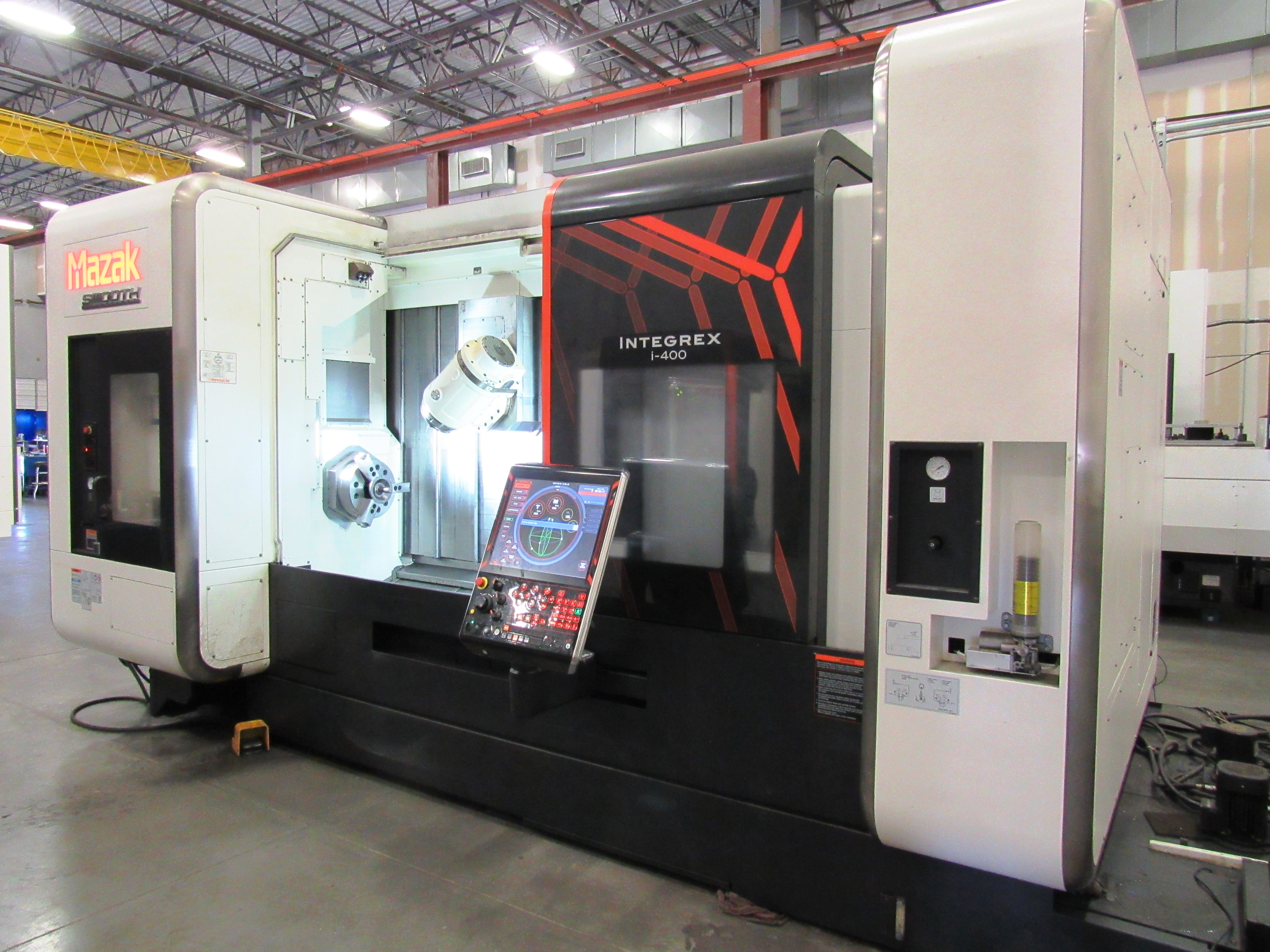 Mazak Integrex i400 5-Axis Multi-Tasking CNC Lathe with 25.9'' Swing ...
