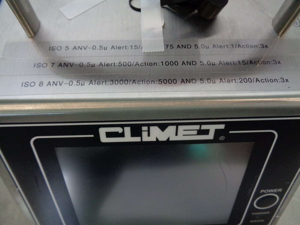Climet Portable Airborne Particle Counter, Model CI-450T, 50 Liters ...