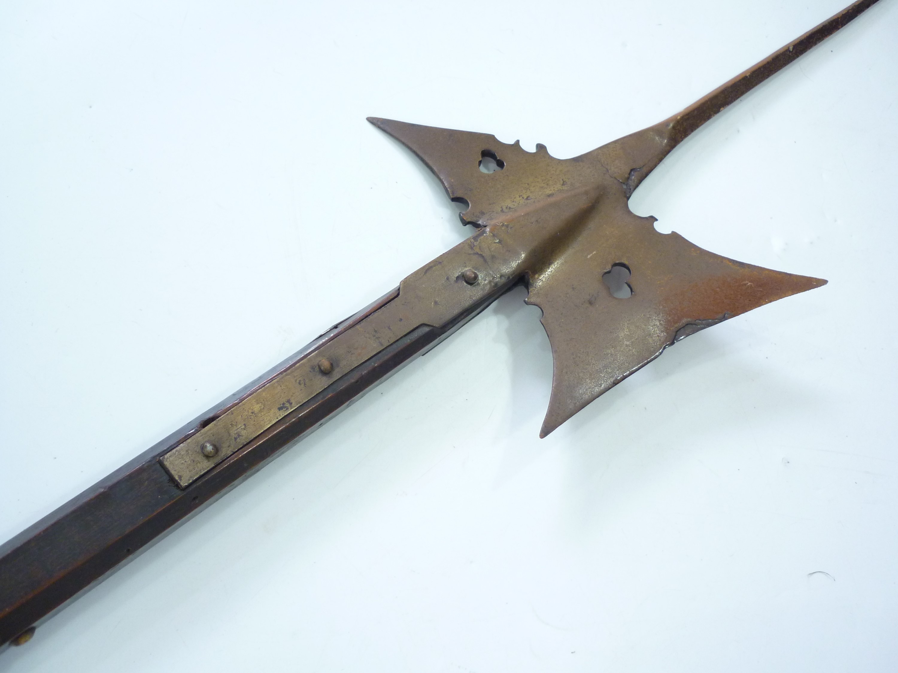 A late 16th Century German halberd