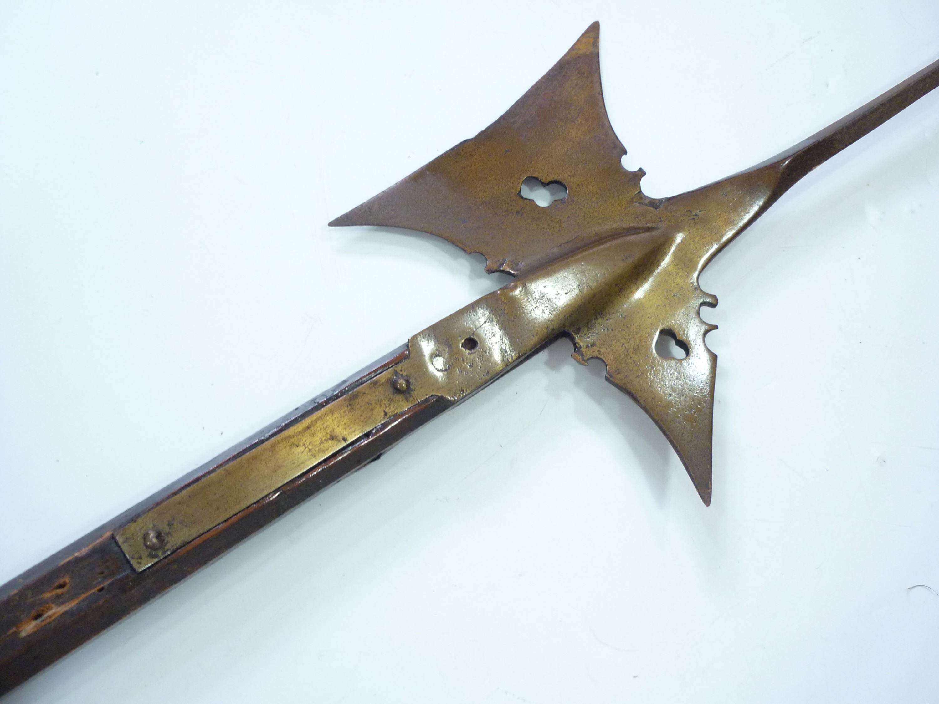 A late 16th Century German halberd
