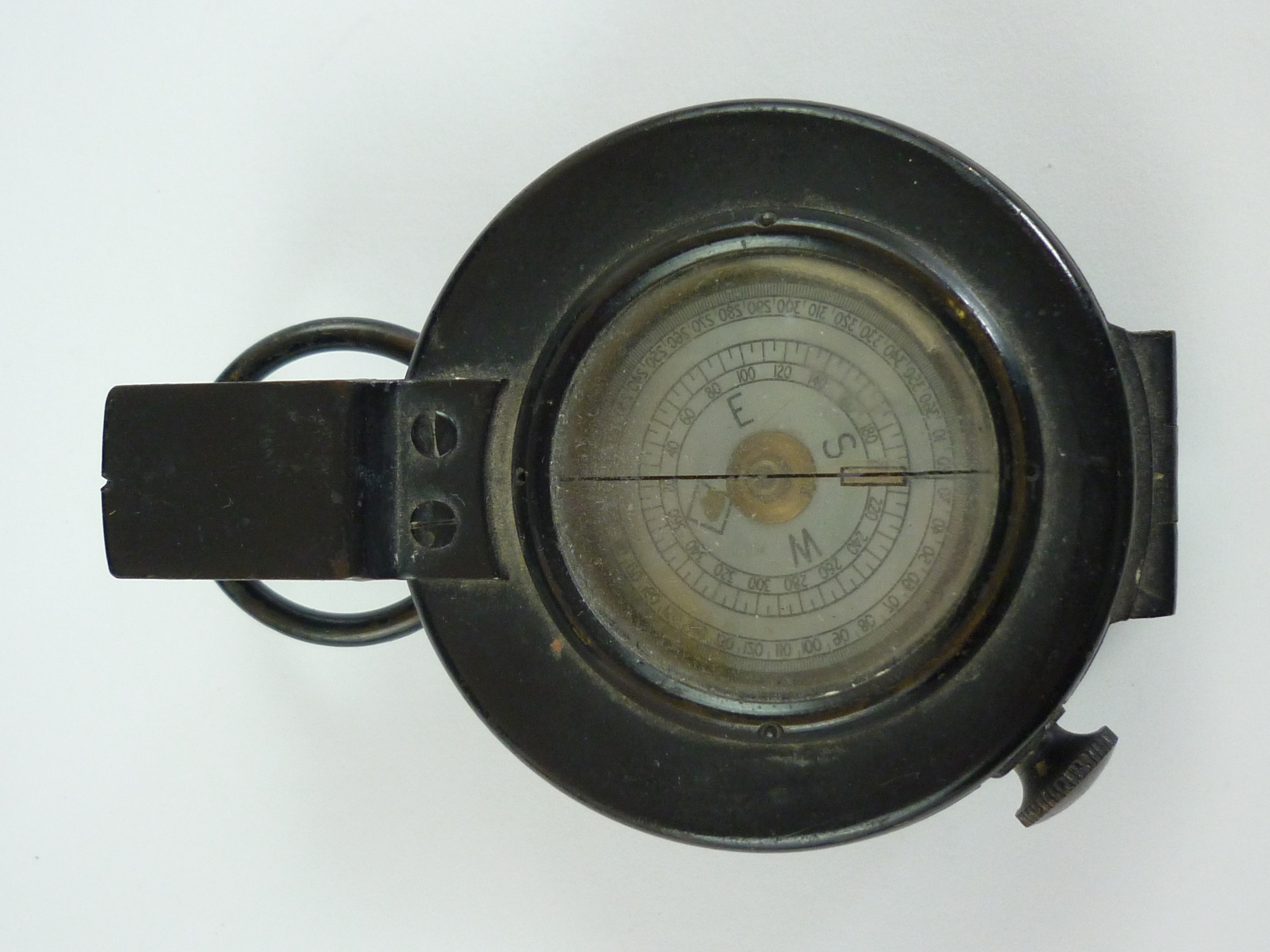 A 1940 British Army Mk III prismatic marching compass