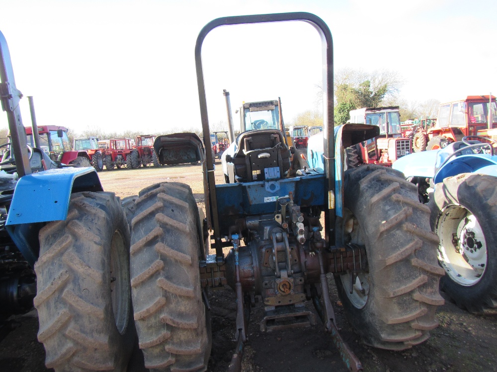 New Holland 6640 Cabless Tractor. Ser. No. 019583B