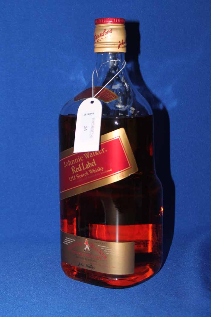 JOHNNIE WALKER RED LABEL 2 LITREBlended Scotch Whisky. 2L, 43% volume ...