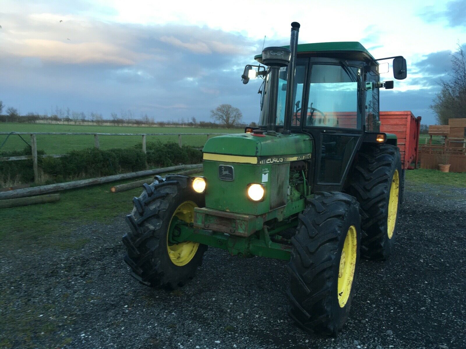 John Deere 2040 Tractor. Tidy 4x4 tractor, starts runs & drives well ...