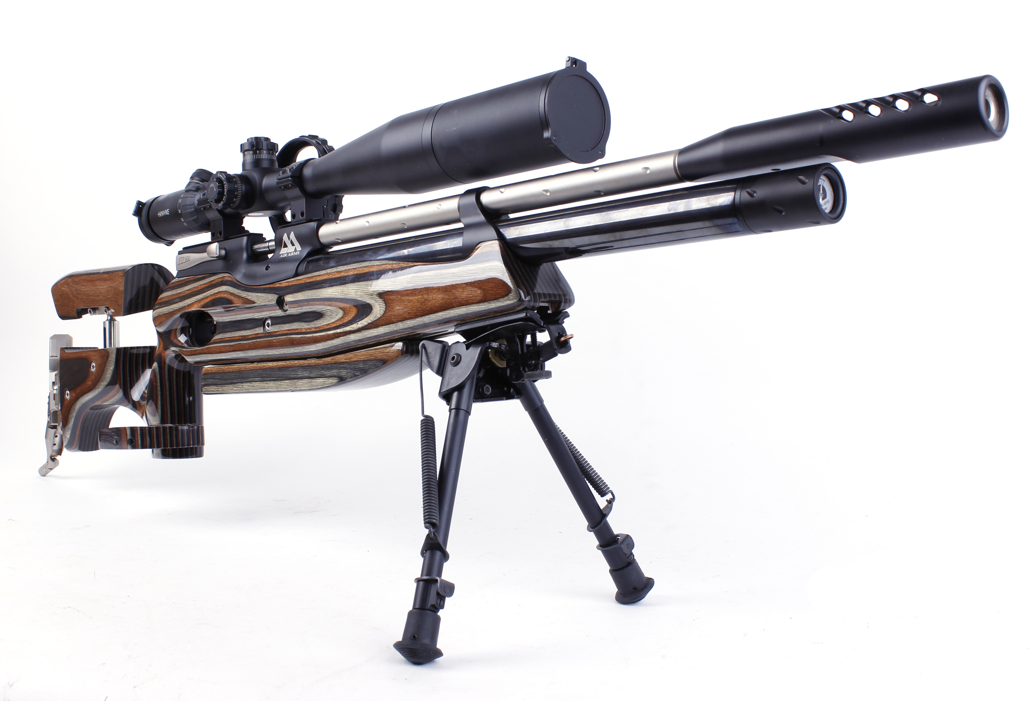 .177 Air Arms FTP900 PCP target air rifle, 23 ins moderated barrel ...