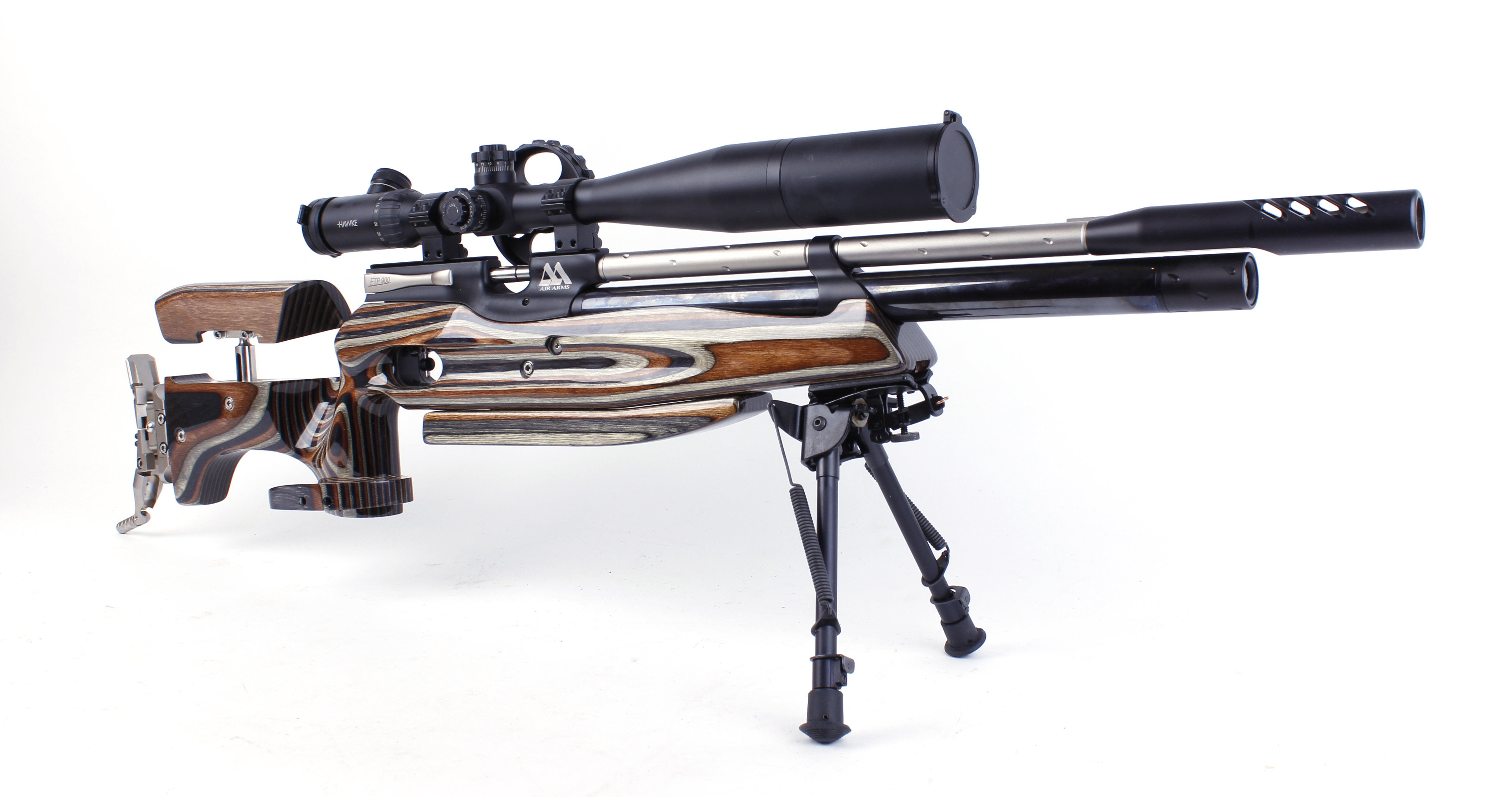 .177 Air Arms FTP900 PCP target air rifle, 23 ins moderated barrel ...