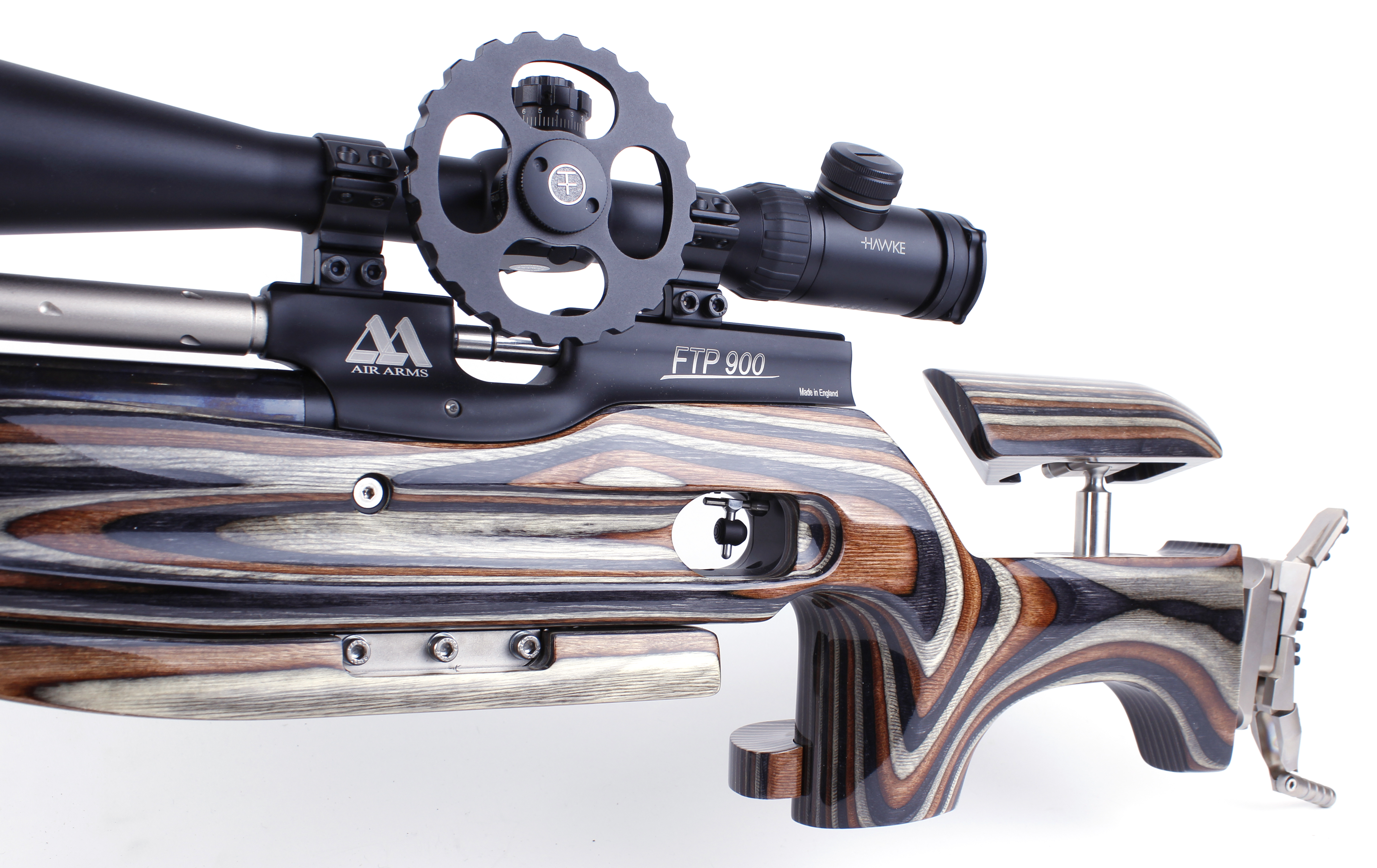 .177 Air Arms FTP900 PCP target air rifle, 23 ins moderated barrel ...