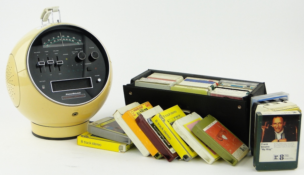 A PrinzSound Stereo Module SM-8, moon helmet radio/cassette player ...