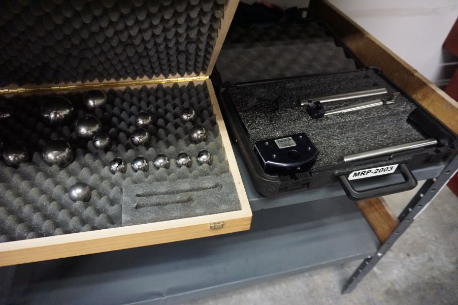 Assorted Ball Gages and Block Gage Set